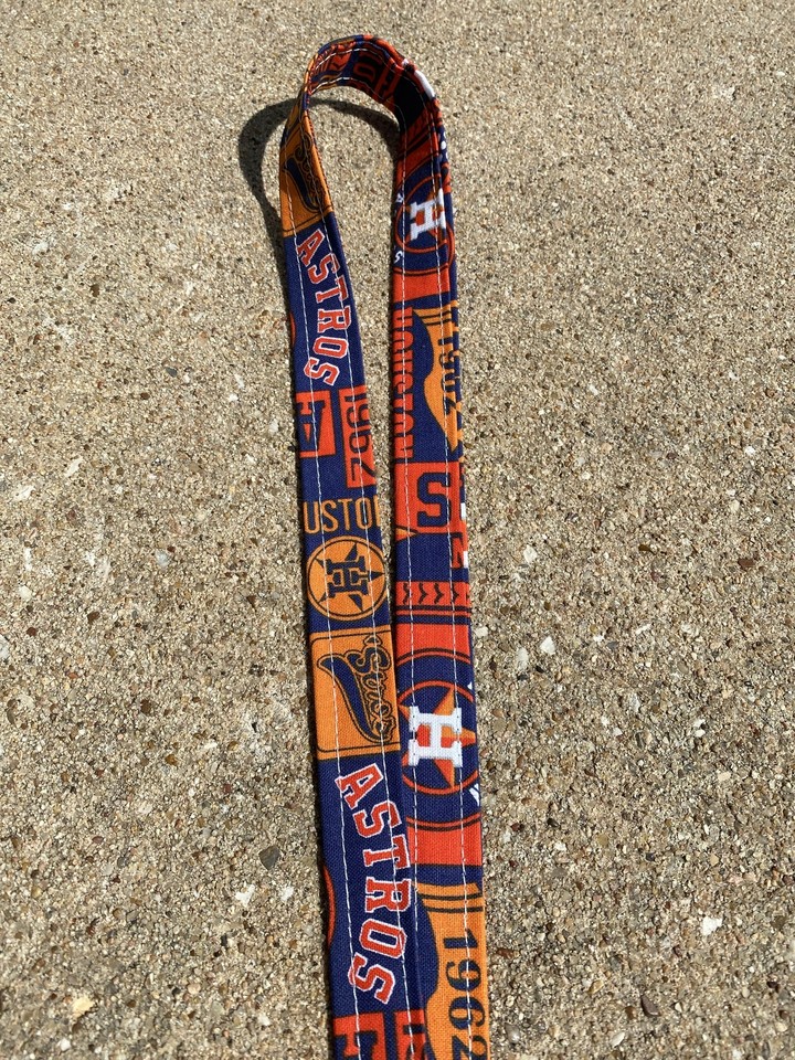 Houston Astros ID Badge Holder Keychain | eBay