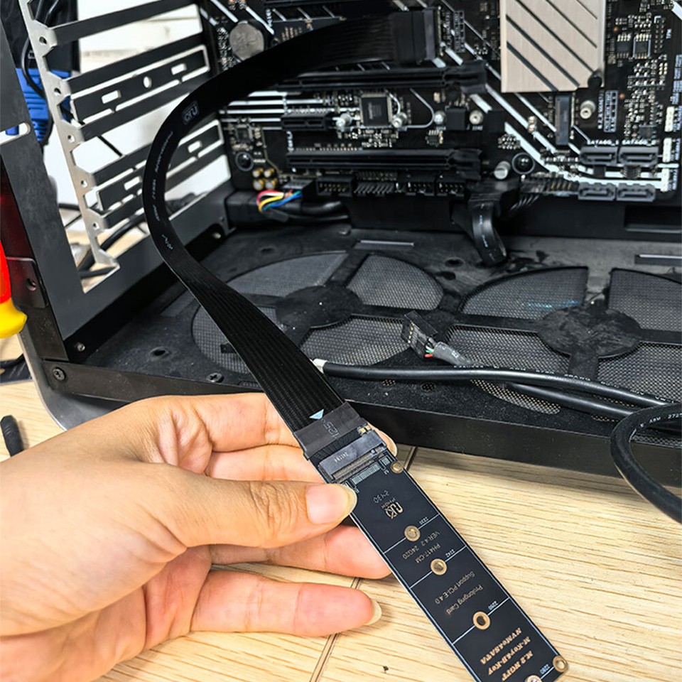 M.2 NVME NGFF M-Key SSD Extension Cables NGFF M-Key PCIe4.0 SSD ...