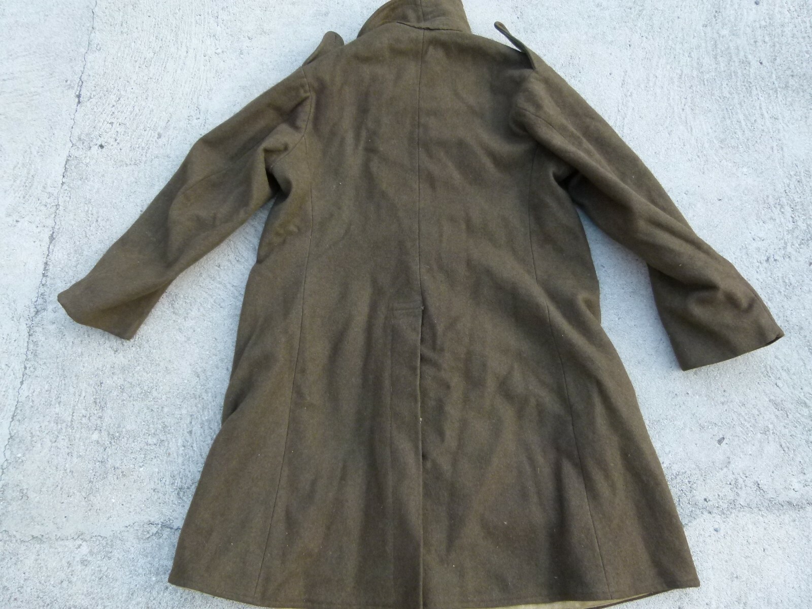 WW2 Capote Manteau Anglaise GB Troupe Reglementaire | eBay