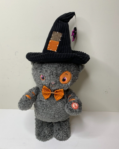 Hallmark Stitch The Cat Halloween Animated Toy Dances & Sings Adams ...