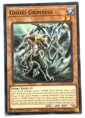 YuGiOh! - Gishki Grimness - Common | eBay