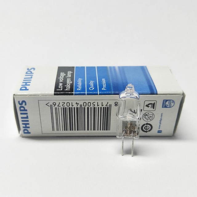 Philips 10w 6v 7387 ESA/FHD 3200k G4 M29 Halogen Light Bulb for sale ...