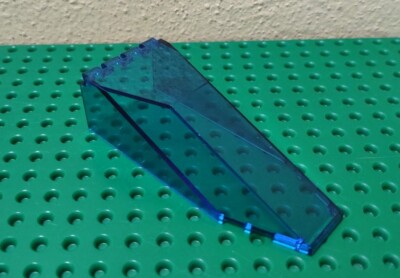 LEGO Space Windscreen 10 x 4 x 2 1/3 Canopy 2507 Trans-Dark Blue Sold 1 ...