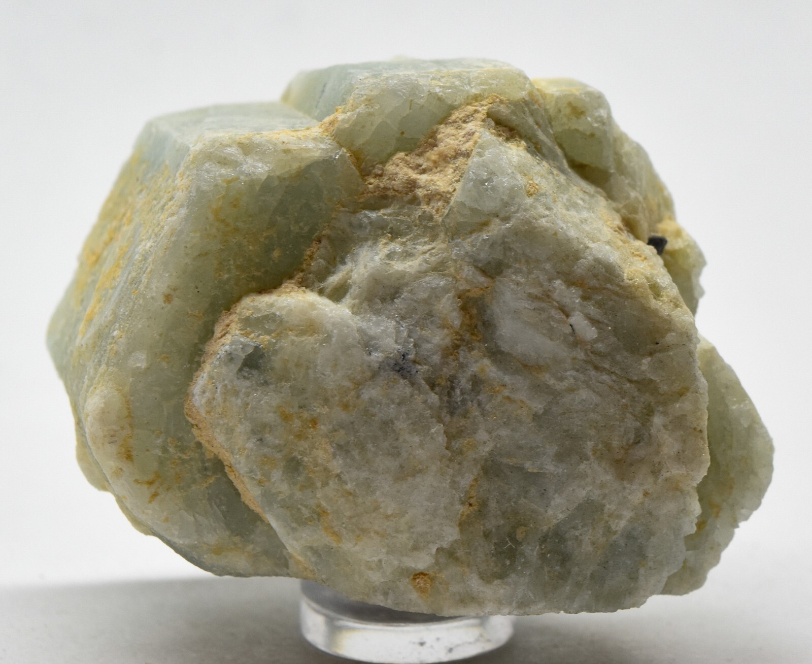 95g 49mm Blue Aquamarine Rough Natural Beryl Gemstone Crystal Mineral ...