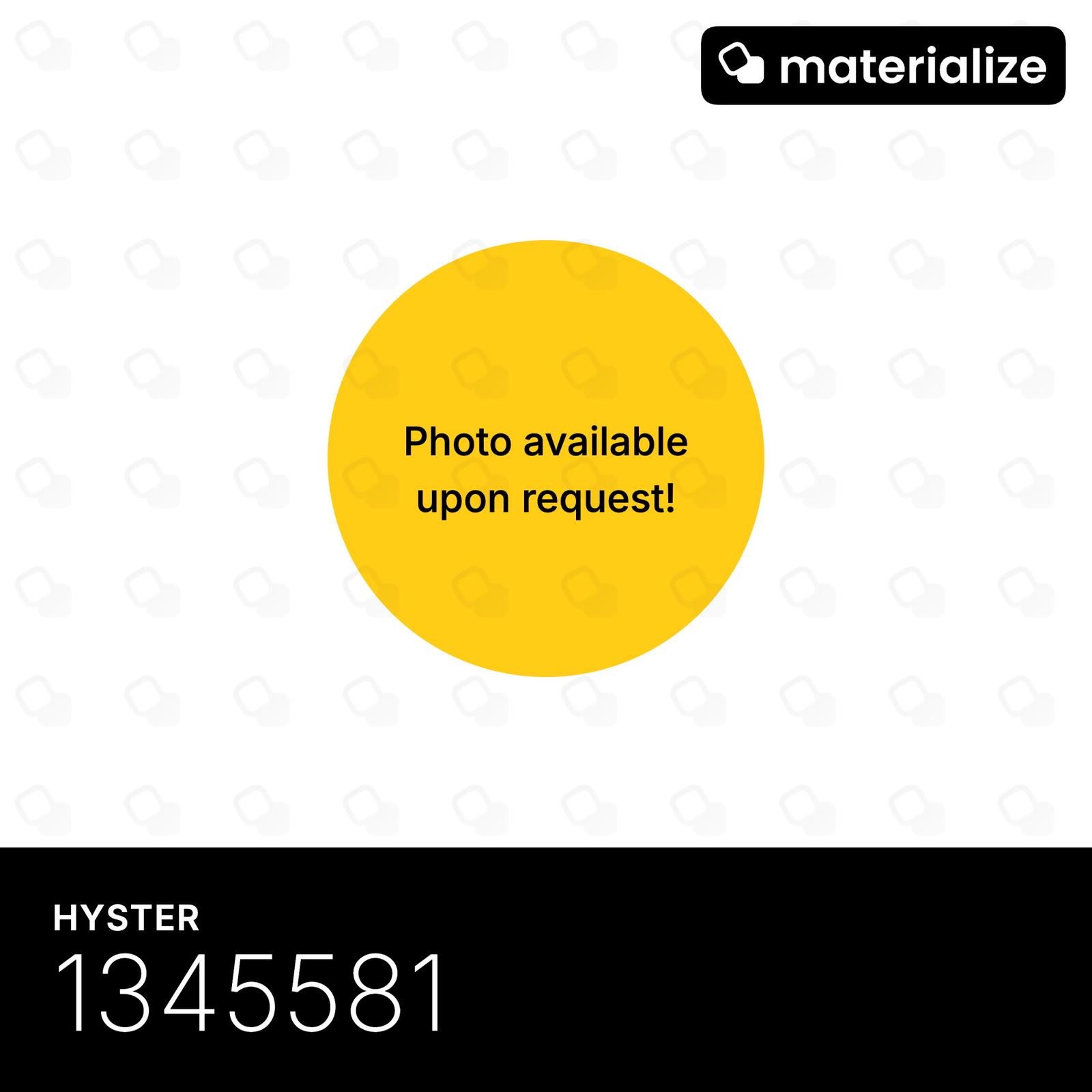 Hyster, 1345581 - Hydraulic Hose Assembly for Hyster Forklift Equipment ...