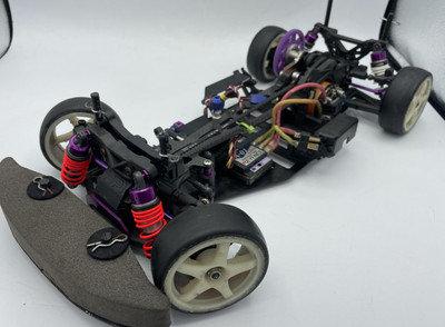 For parts HPI RS4 PRO2 carbon chassis with motor and ESC | eBay