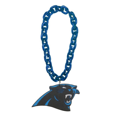Carolina Panthers NFL Fan Chain Necklace Foam 4 Colors! | eBay