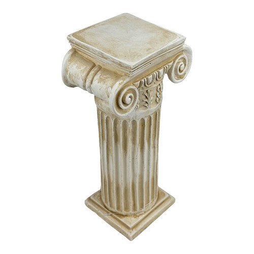 Ionic Order Column Pillar Ancient Greek Roman Cast Stone Plaster ...