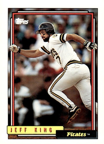 1992 Topps #693 Jeff King - Pittsburgh Pirates | eBay