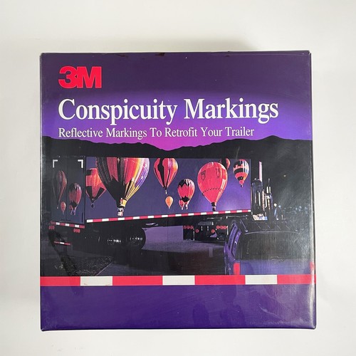 3M Conspicuity Markings Reflective Red and White Tape Kit for Truck and ...