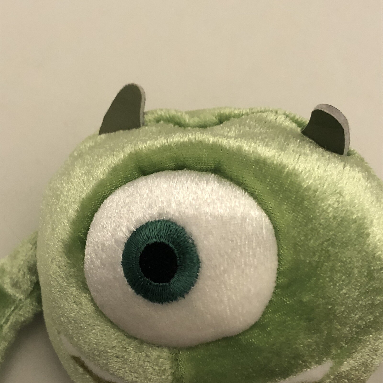 Disney Theme Park Pixar Monsters Inc Small Plush Mike Wazowski Finger ...