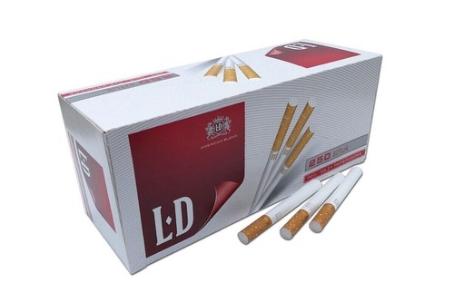 LD RED JTI Empty Filter Tubes King Size 2 Boxes of 250 (500ct.) | eBay