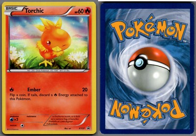 2014 Pokemon, XY Promos, #XY37 Torchic, Holo Black Star Promo | eBay