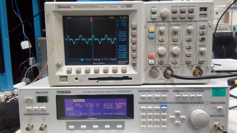 Kikusui KSG3421 RDS/RBDS Stereo Signal Generator | eBay