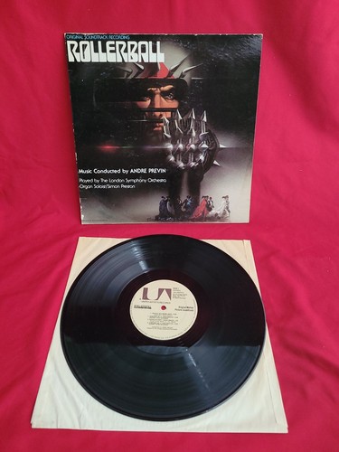 Rollerball Original Soundtrack Lp Vinyl Record Album James Caan Andre ...