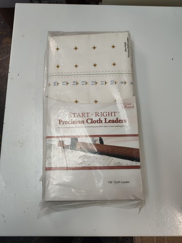 136" x 24" Start Right Cloth Leader ONLY | eBay