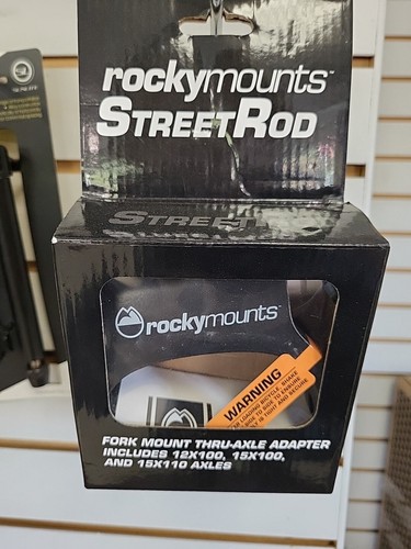 NEW ROCKY MOUNTS STREET ROD THRU AXLE ADAPTER BIKE MOUNT 12X100 15 X100 ...