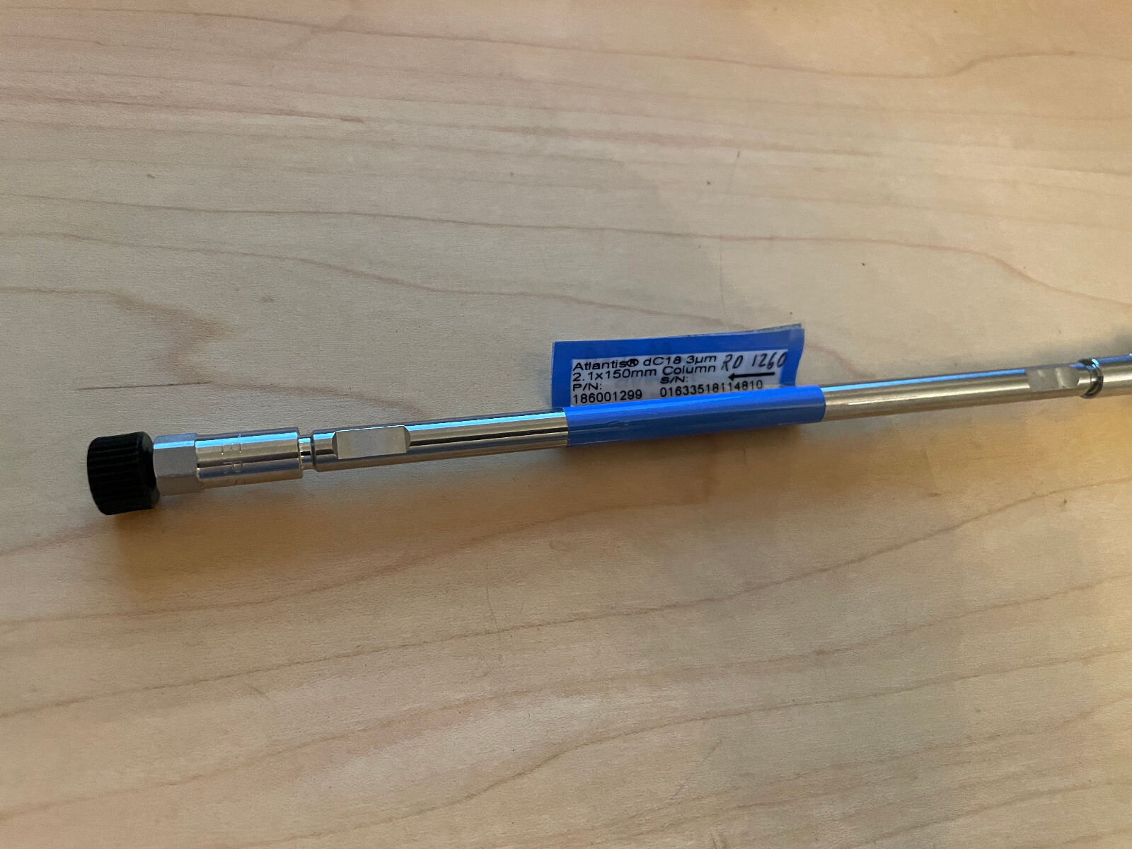 used Waters Atlantis dC18 Column, 100Å, 3 µm, 2.1 mm X 150 mm 186001299 ...