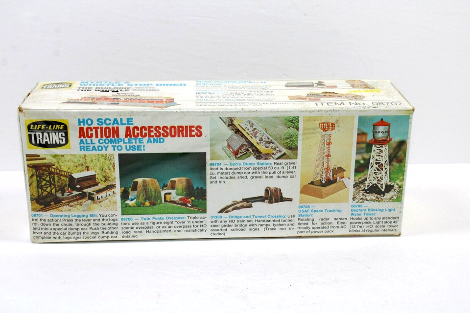 Life-Like Trains Myrtle's Whistle Stop Train Building HO Scale ...