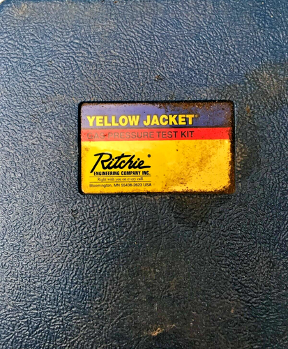 Ritchie Yellow Jacket Gas Pressure Test Kit 78055 0-10" WC | eBay