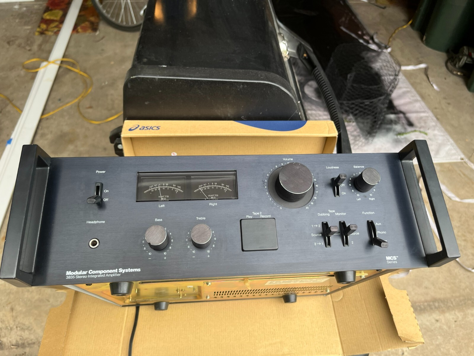 MCS Modular Component System AM/FM Tuner 3701 & Integrated Amplifier ...