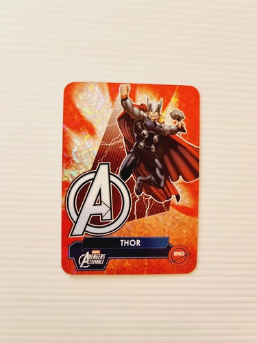 Thor Edibas Card Game No. 90 Marvel Avengers Assemble LaminCards Carta ...