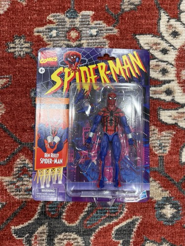Hasbro Marvel Legends Retro Ben Reilly Spider-Man 6" Scale Action ...