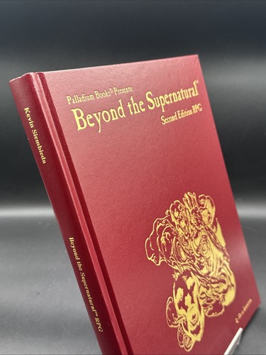 Palladium Books Beyond the Supernatural RPG 2nd Edition Signed ...