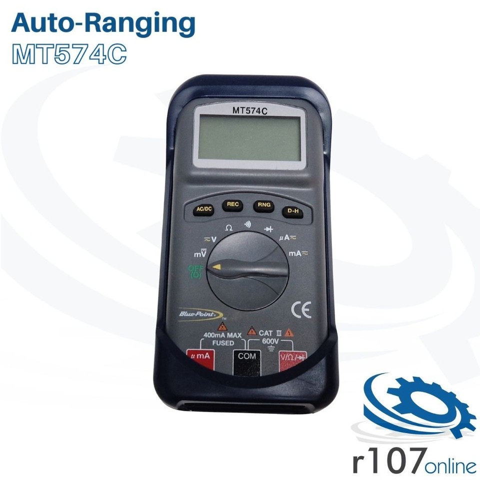 Blue Point Auto-Ranging Multimeter MT574C - As sold by Snap On | eBay UK