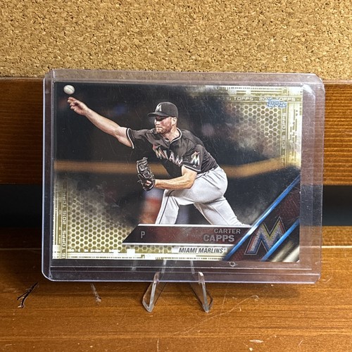 2016 Topps Baseball Carter Capps Gold Card #172 #'ed /2016 EX+ | eBay