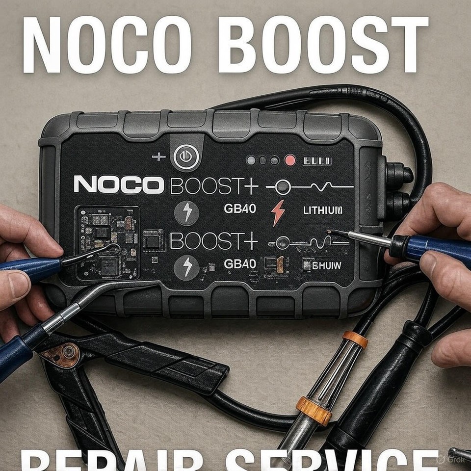 NOCO Boost Charger Repair Service | GB20 GB40 GB50 GB70 GBX55 GBX75 ...