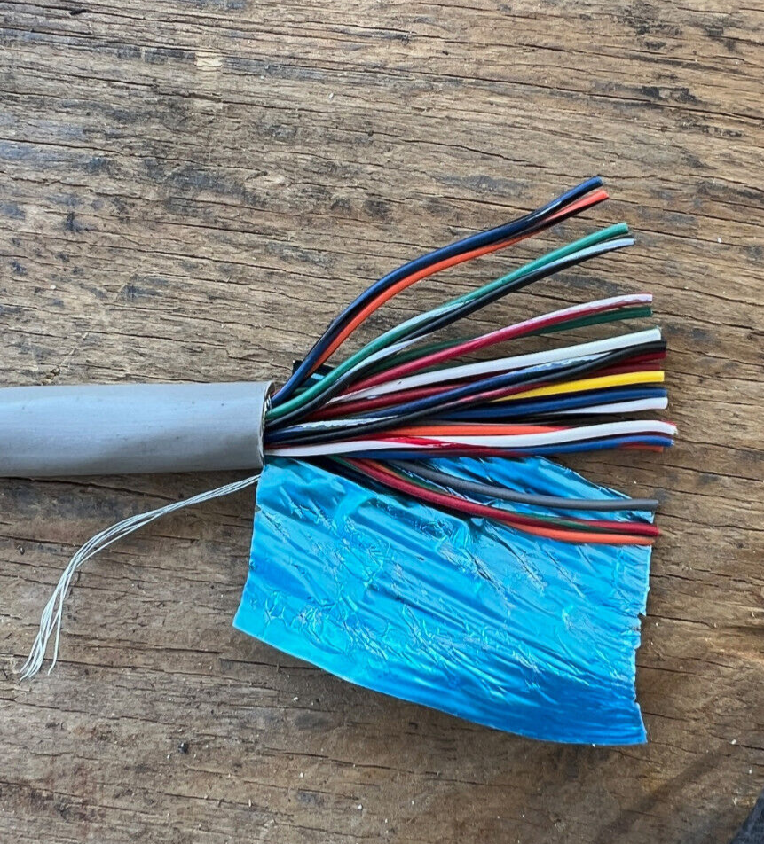 25 Conductor 24 AWG, RS-232 multiconductor cable, Shielded, by the foot ...