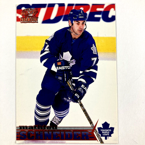 1998-99 Pacific Paramount - Mathieu Schneider #230 Copper for sale ...