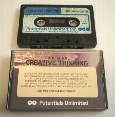 CREATIVE THINKING Konicov POTENTIALS UNLIMITED Subliminal Hypnosis ...