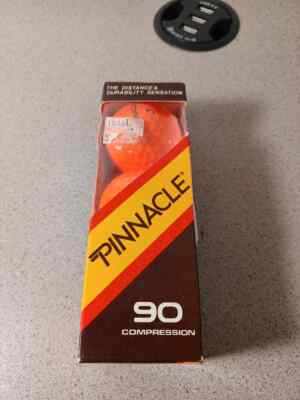 Vintage New in Box Pinnacle 90 Compression Golf Ball 3 PK | eBay