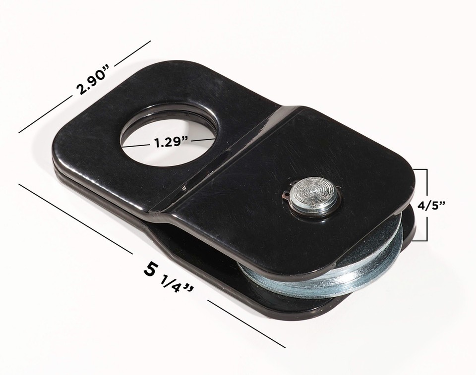 Pulley Snatch Block 9000 lbs 4 TON vehicle recovery Winch off road ATV ...