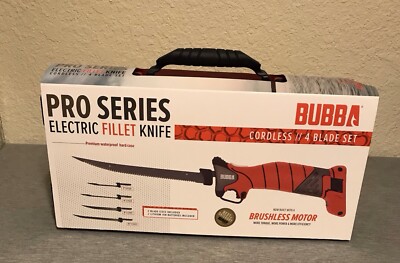 NEW - Bubba Electric Fillet Knife ProSeries | eBay
