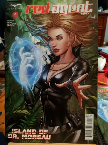 Zenescope: Grimm Fairy Tales Red Agent: Island of Dr. Moreau #4 Cover C ...