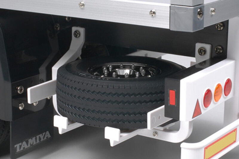 Tamiya 56319 1/14 Scale RC Tractor Truck 3-Axle Reefer Semi-Trailer Kit ...