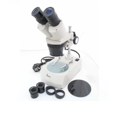 1X 3X Objective Binocular Stereo Microscope PCB Lab Inspection Wide ...