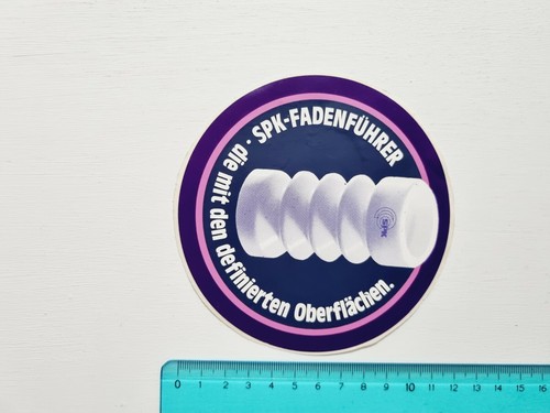 Adhesive Spk Fadenfuhrer Sticker Autocollant Vintage 80s Original | eBay