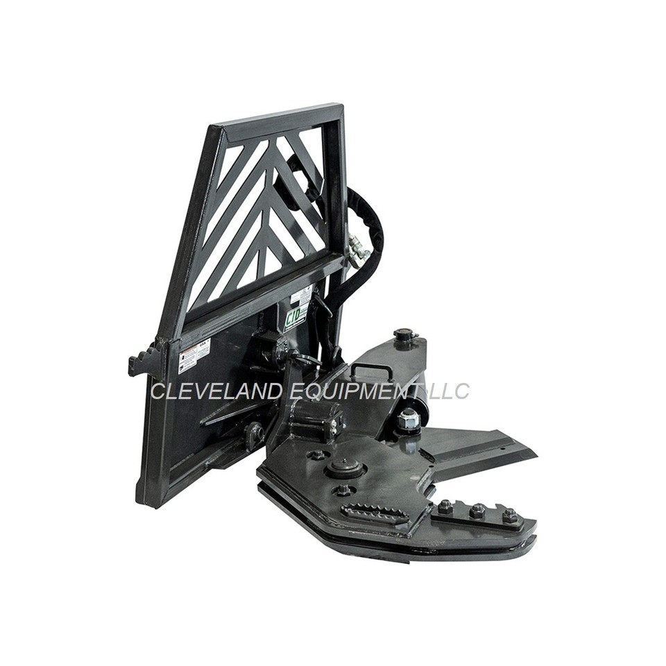 NEW MANUAL ROTATING TREE SHEAR by CID ATTACHMENTS Skid Steer Loader Log ...