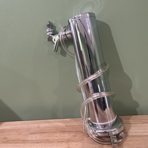 Draft Beer Tower-Stainless Steel-3" Column/ Faucet Unbranded | eBay