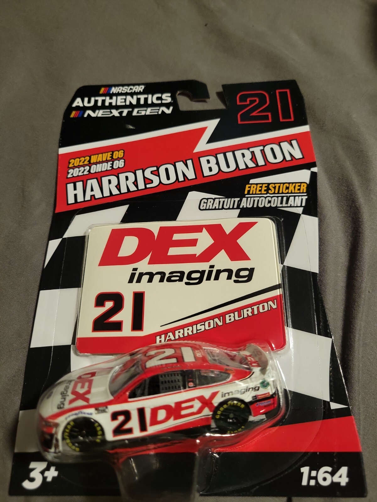 2022 Wave 6 HARRISON BURTON #21 DEX IMAGING NEXTGEN 1/64 NASCAR ...