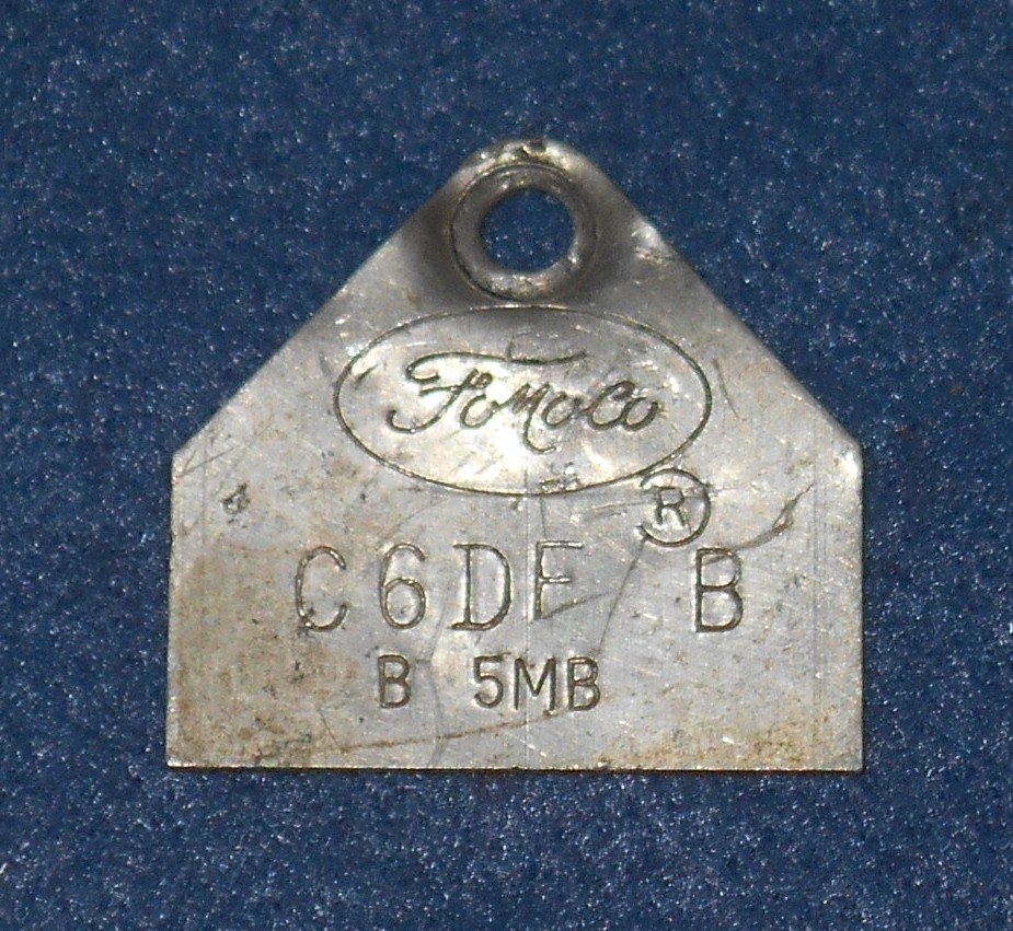 1966 Ford Mustang Falcon Fairlane Comet ORIG 289 2V A/T CARBURETOR ID ...