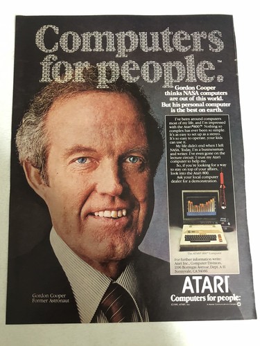 1981 Atari 800 Computer Print Ad Advert pa8 | eBay