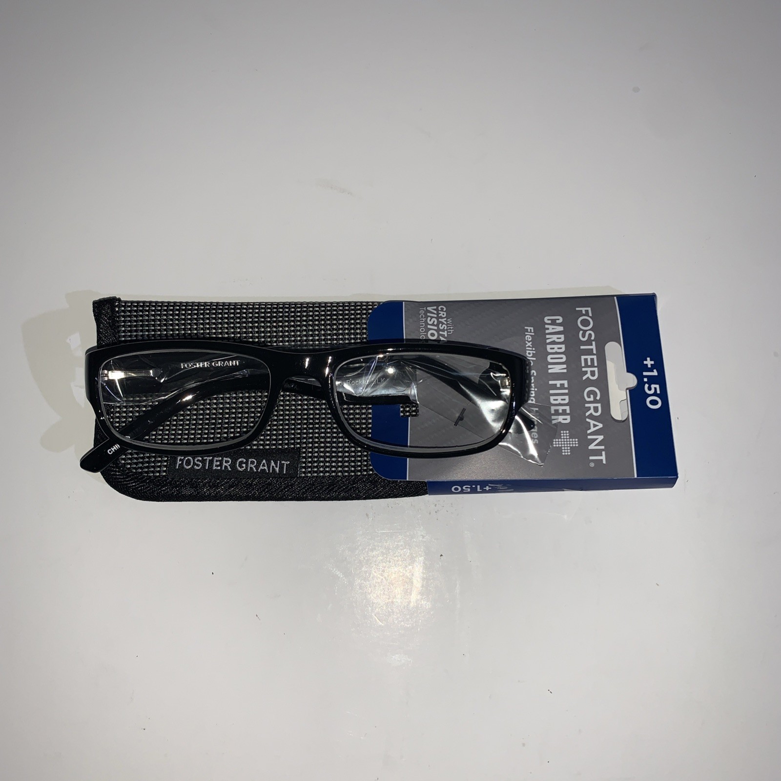Foster Grant +1.50 Reading Glasses HF11, Rocket Black & Carter 2.0 Set ...