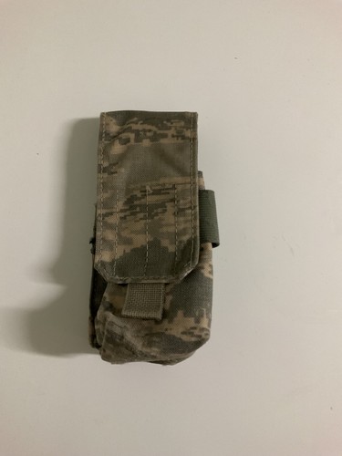 1x USAF ABU Tiger Stripe 5.56 Double Mag Pouch USGI MOLLE II Eagle ...