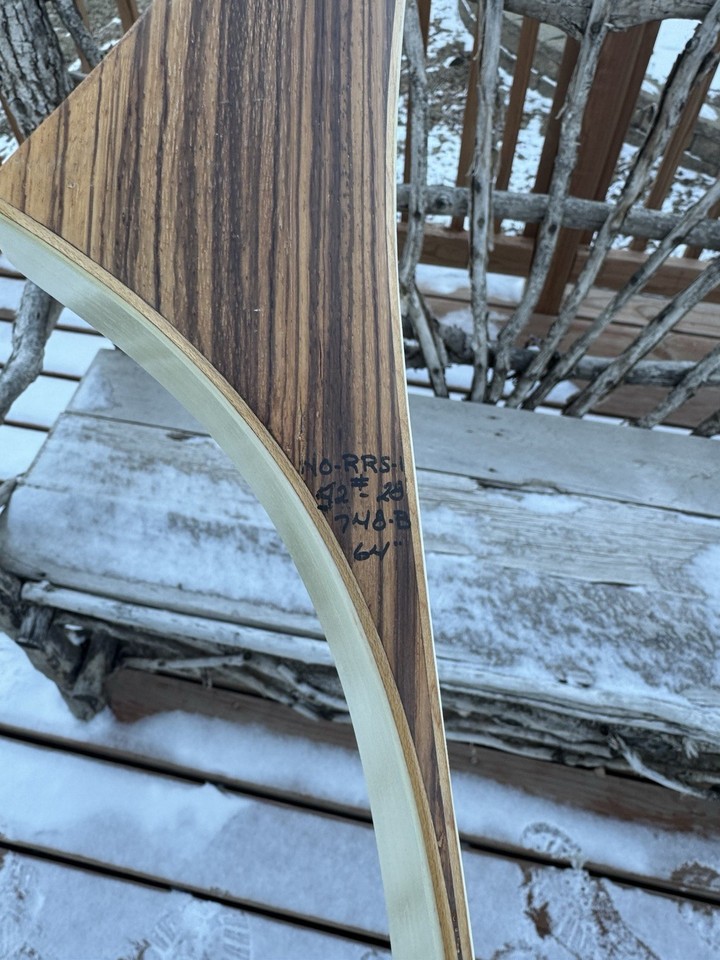 Beautiful! Vintage 1960-1961 York Archery Crest Recurve Bow AMO 64” 52 ...