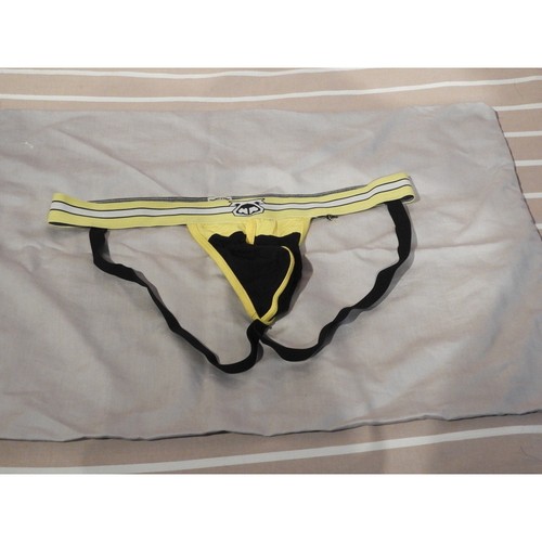 🐝 Mens Nasty Pig Snout Stripe Jock - Yellow/Black XXL | eBay
